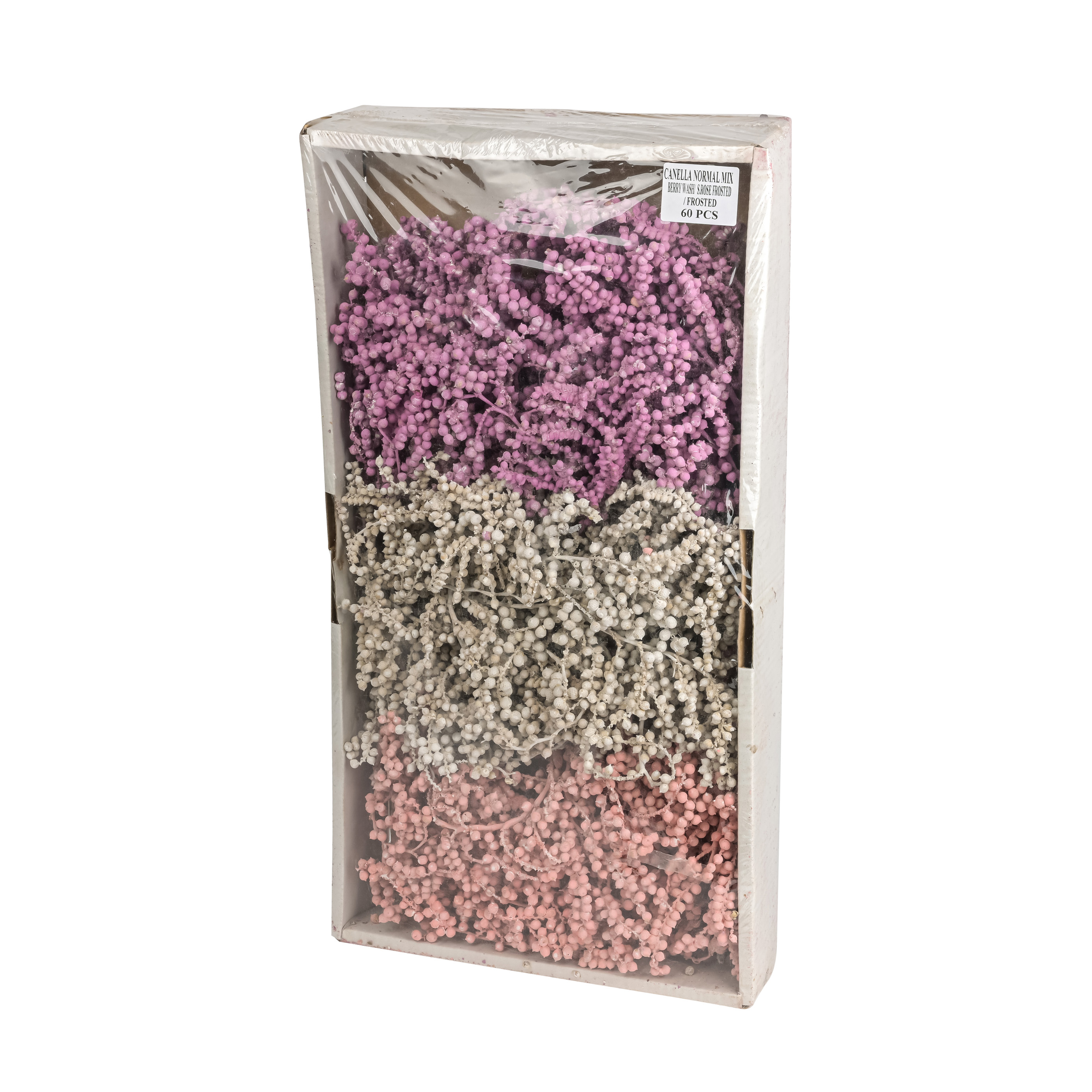 Canella Mix je 20 psc berry frosted,rose frosted (Fensterkartonx 60 ...